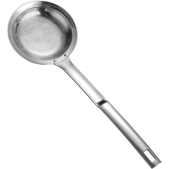 Fine Mesh Stainless Steel Colander, Stainless Steel Metal Flat Cooking ...