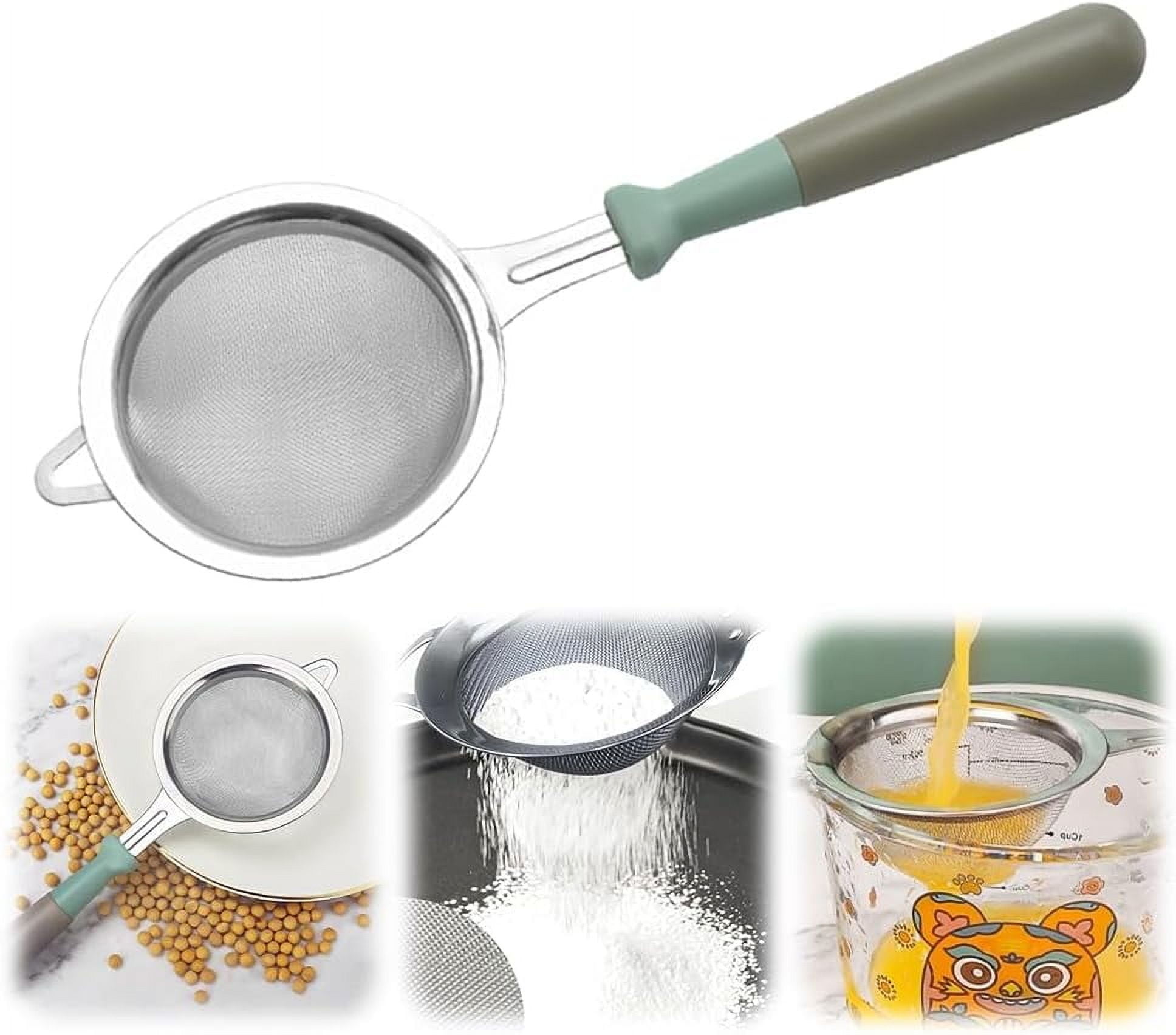 Fine Mesh Stainless Steel Colander, Strainer Spoon - Walmart.com