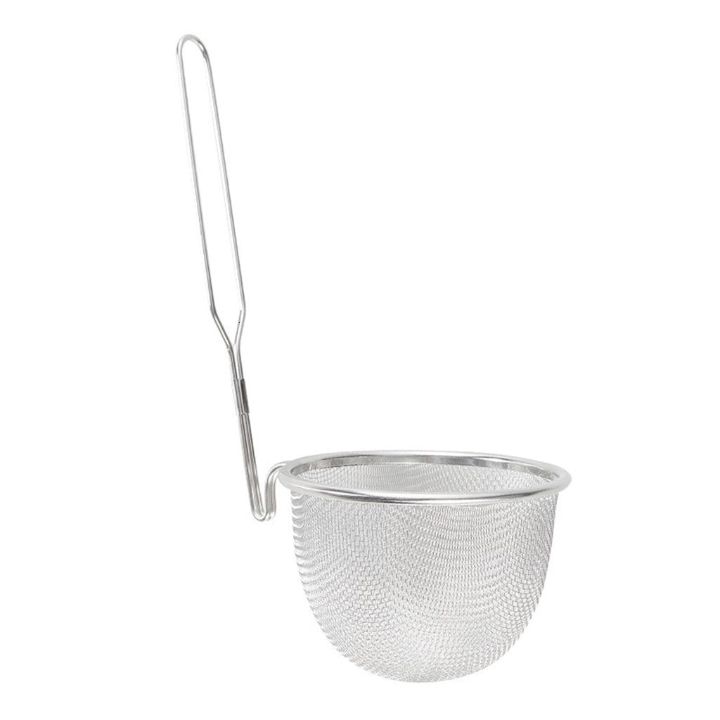 Fine Mesh Strainer Basket With Handle Practical Stainless Steel Fine ...