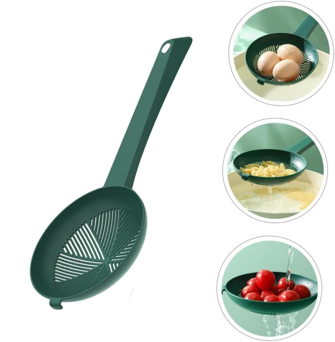 Fine Mesh Strainer, Food Drain Shovel, Plastic Spoons, Household ...