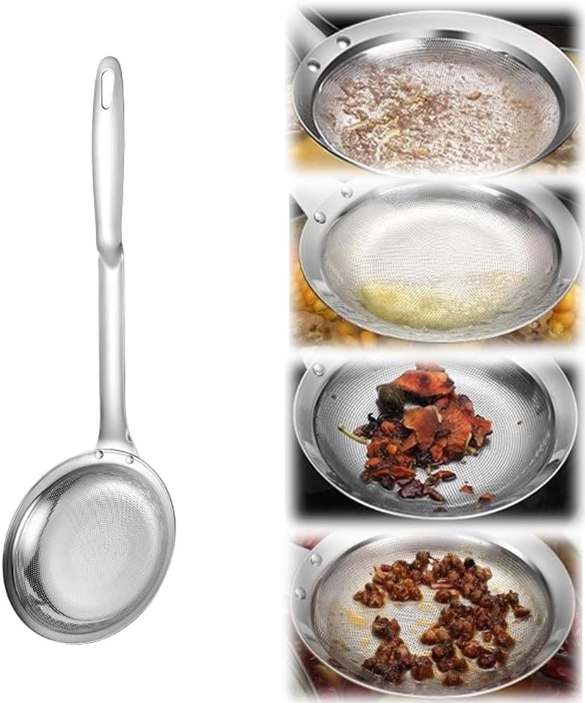 Fine Mesh Strainer, Stainless Steel Strainers for Kitchen 2025 New Fine ...