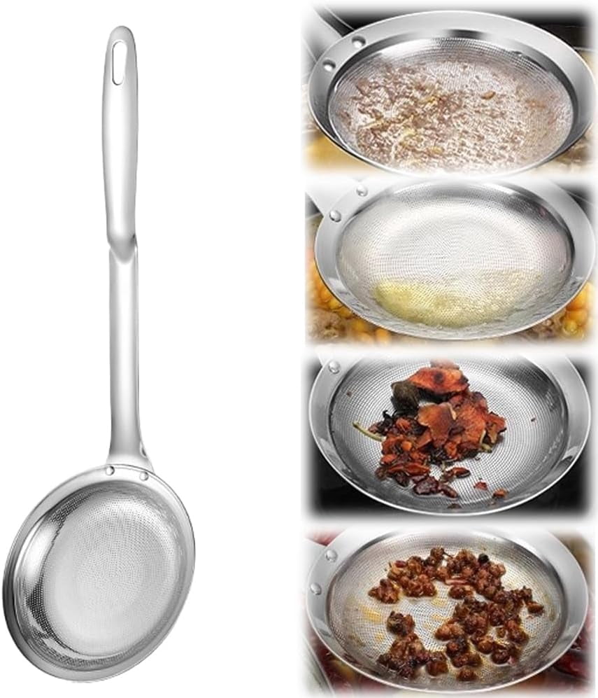 Fine Mesh Strainer, Stainless Steel Strainers for Kitchen 2025 New Fine ...