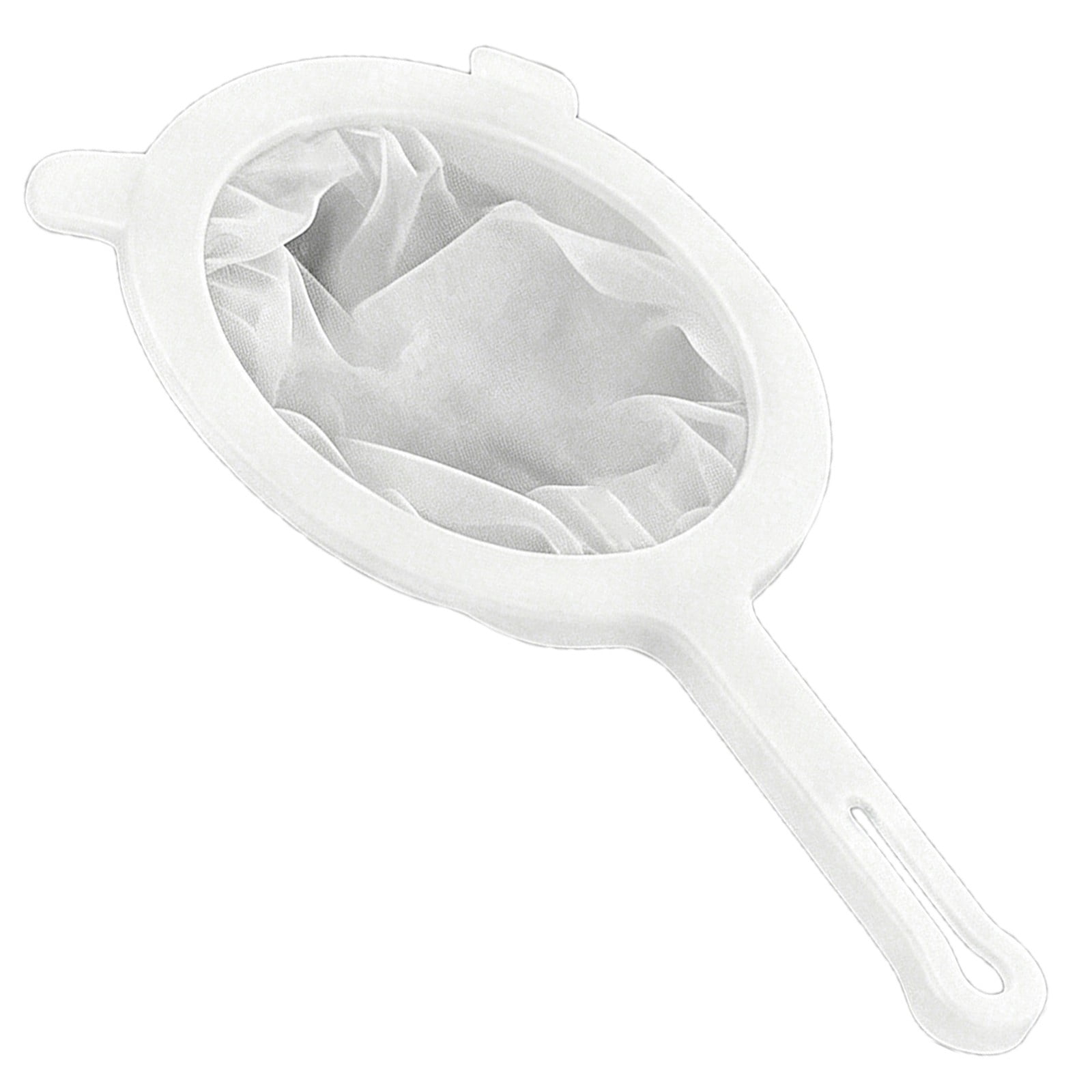 Fine Nylon Mesh Strainer, Mesh Food Filter Sieve Colander with Plastic ...