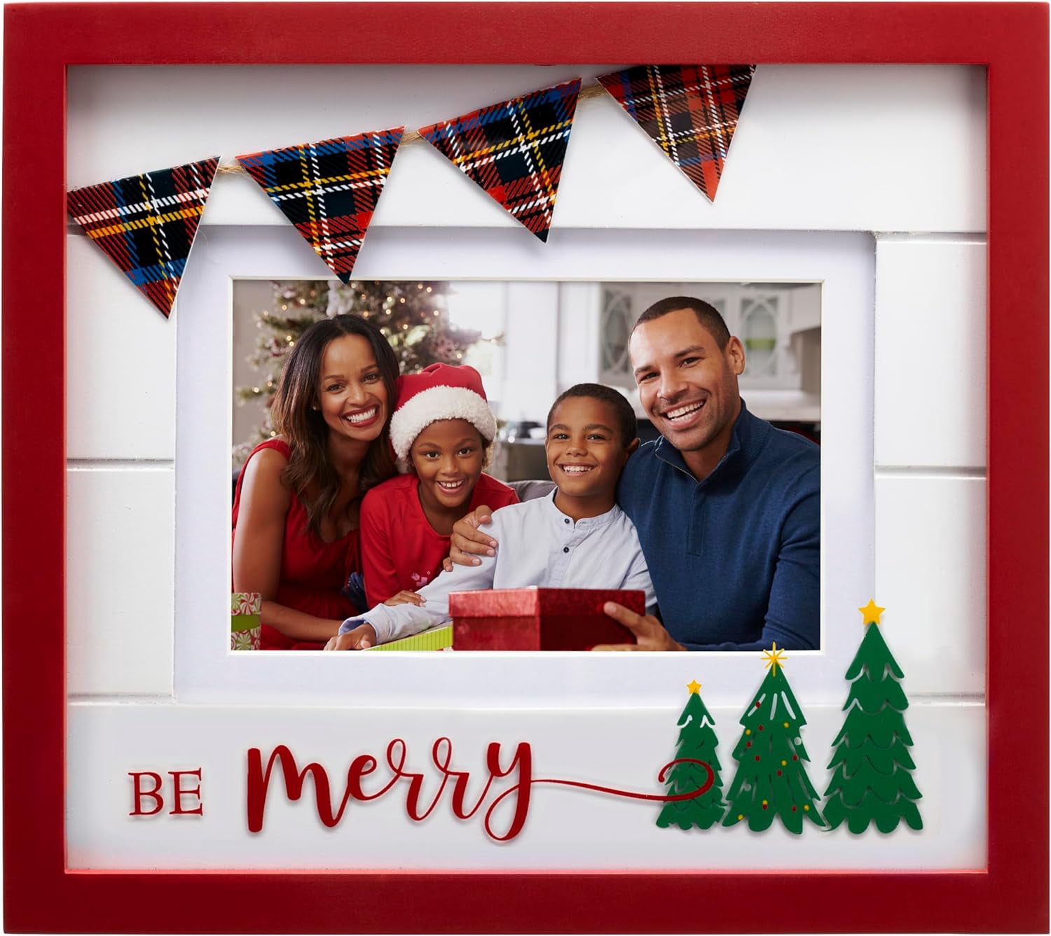 Fine Photo Gifts Be Merry 6x4 or 7x5 Holiday Single Picture Frame ...
