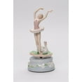 Fine Porcelain Swan Lake Ballerina Ballet Dancer in Tutu on Lily Pad ...