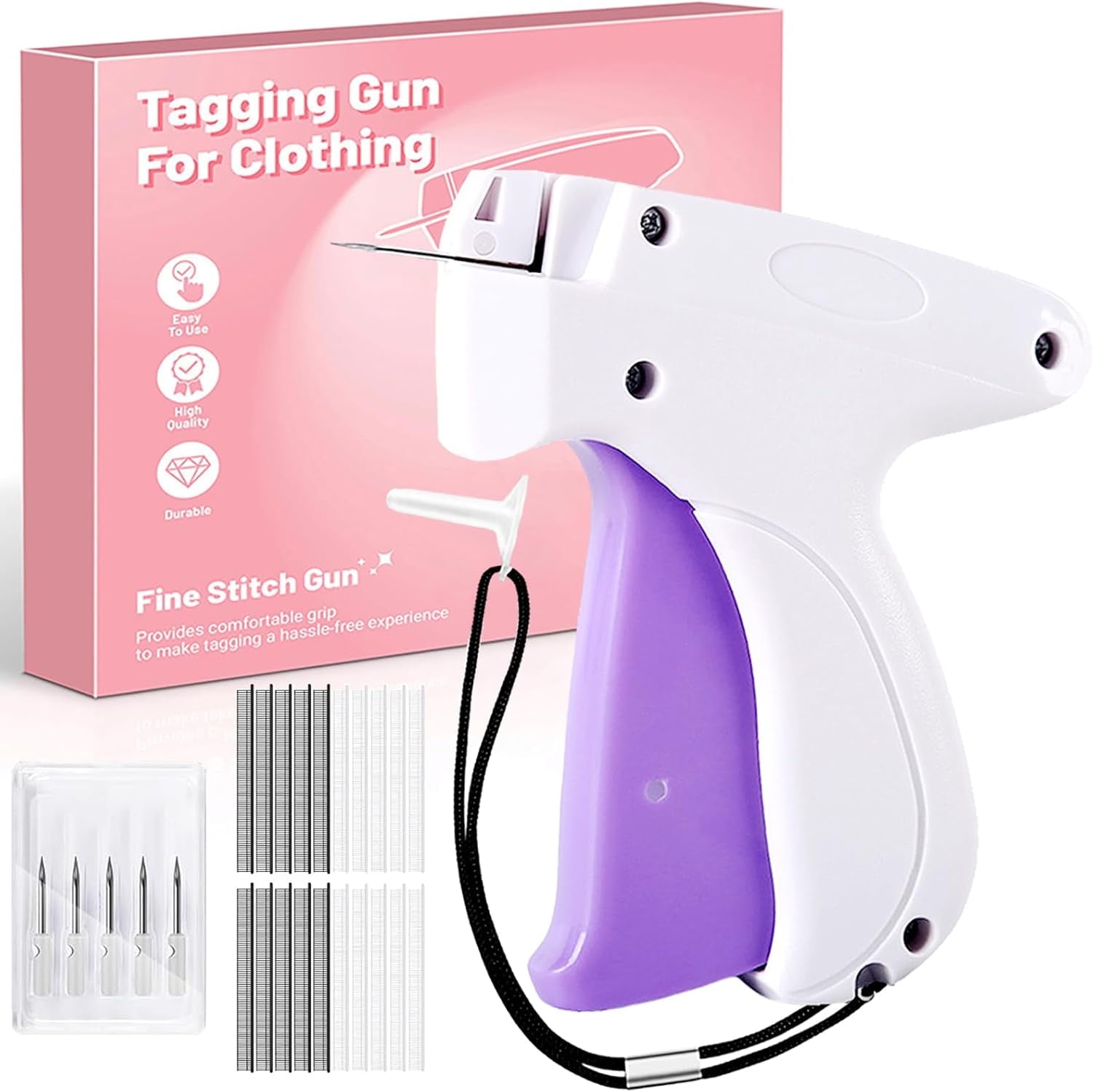 Fine Stitch Gun for Clothes, Stitchy Microstitch Gun, Quick Clothing ...