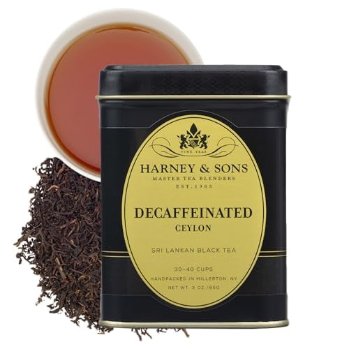 Fine Teas Decaf Ceylon Black Tea Tin, 3oz Loose Leaf - Walmart.com