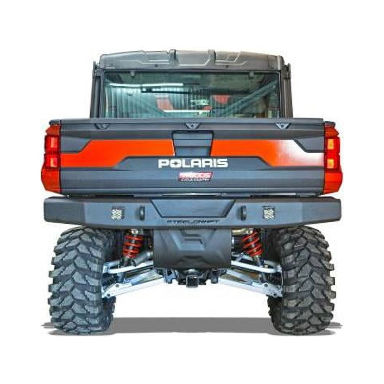 Fine Textured Black UTV Replacement Rear Bumper for 2018-C Polaris ...