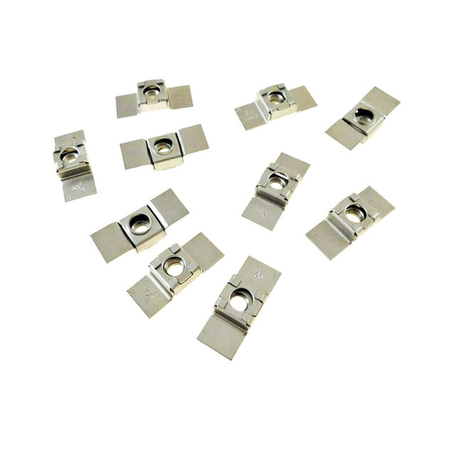 (Fine Thread) Floating Cage Nut - 10 Pcs Weld Nuts with a Floating Cage ...