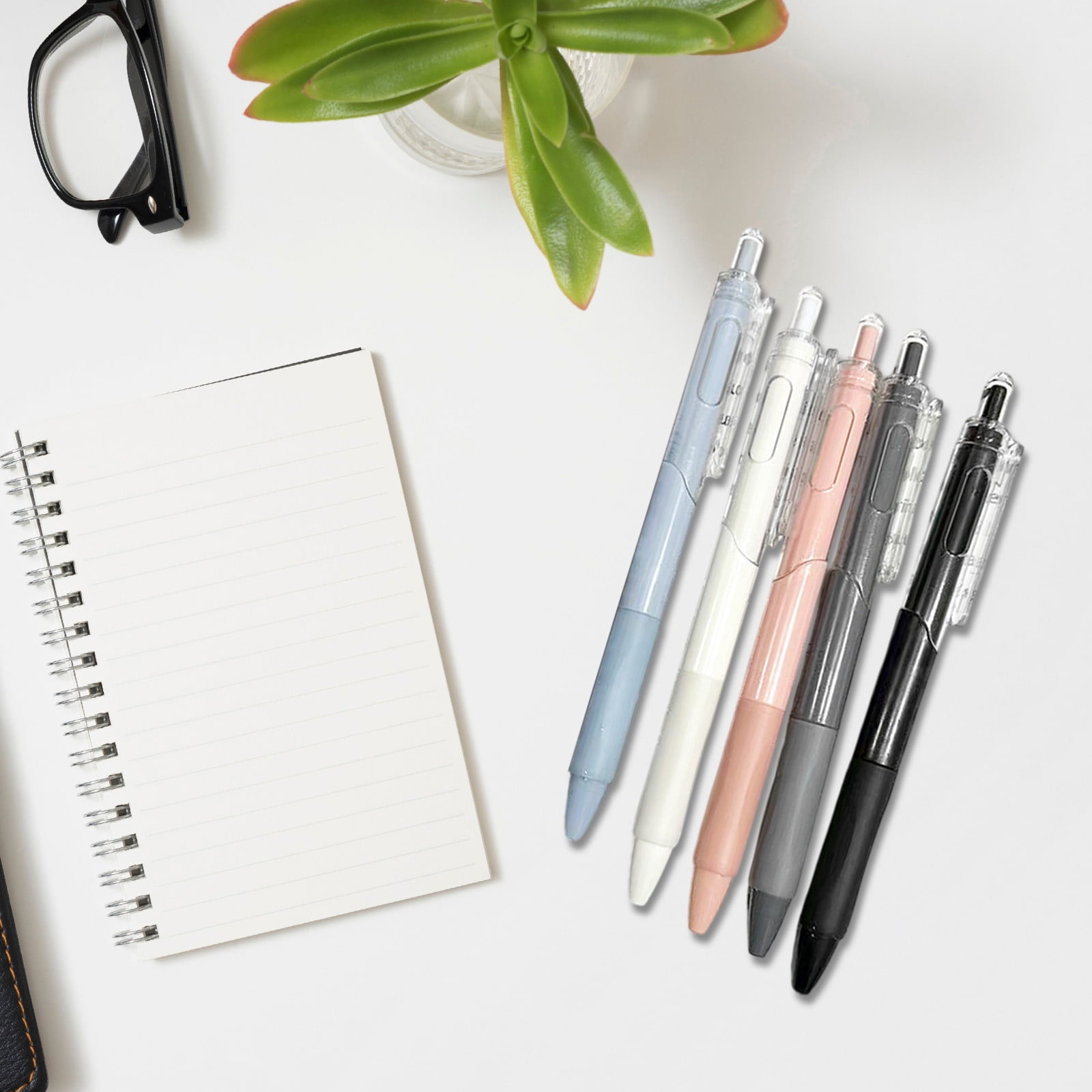 Fine Tip Marker Pens Set | ST Head Smooth Writing Push Action Pens ...