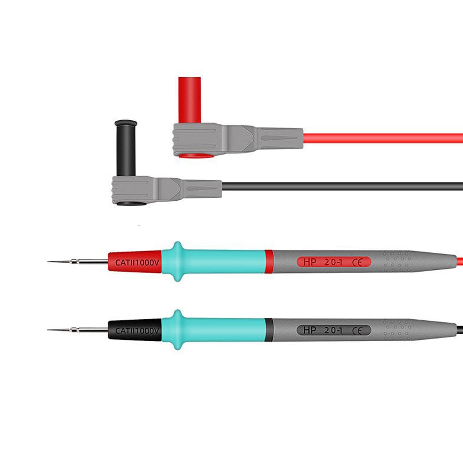 Fine Tip Multimeter Test Leads For Precise Circuit Testing Industrial ...
