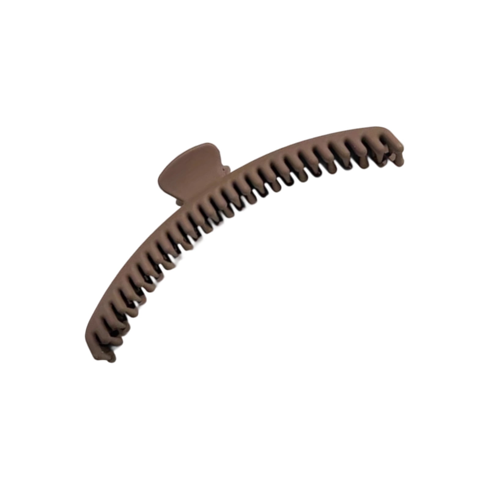 Fine Tooth Textured Hair Claw Clip For Styles Smooth Grip Matte Finish ...