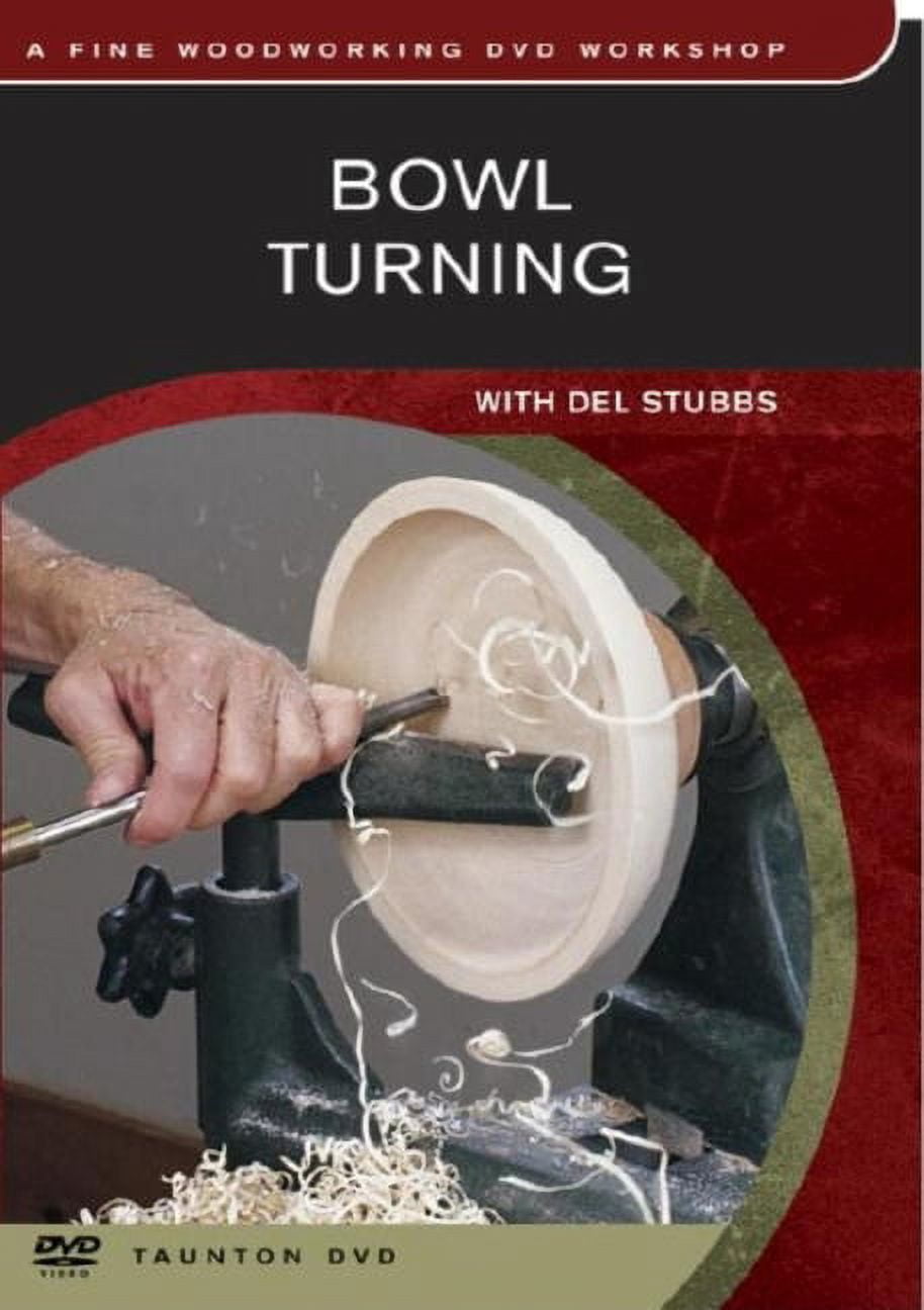 Pre-Owned Fine Woodworking DVD Workshop: Bowl Turning: With del Stubbs ...