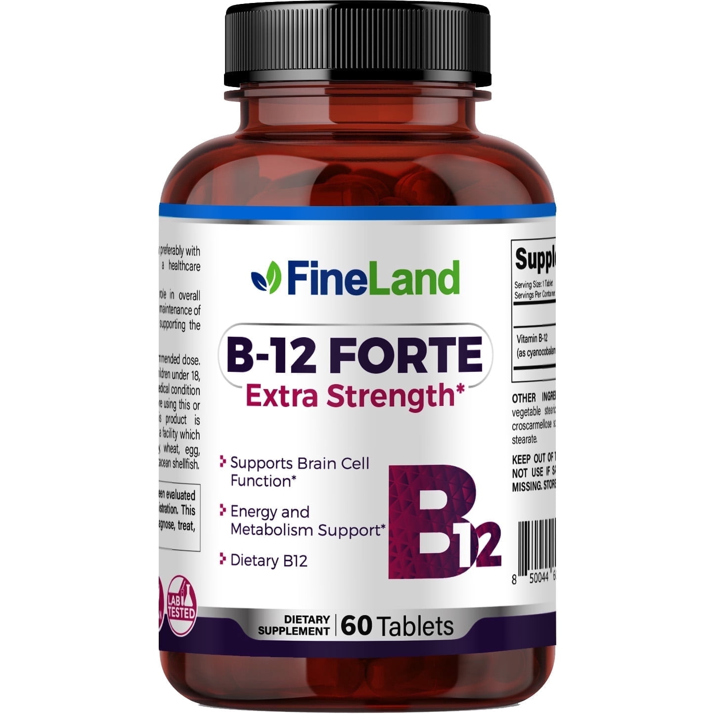 Fineland Vitamins Forte Metabolism Support 60 Count - Walmart.com