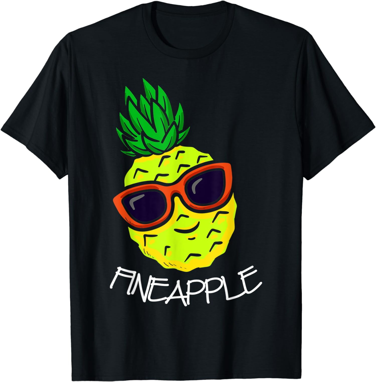 Fineapple Pineapple Squad Tropical Fruit Pineapple Lover T-Shirt - Walmart.com