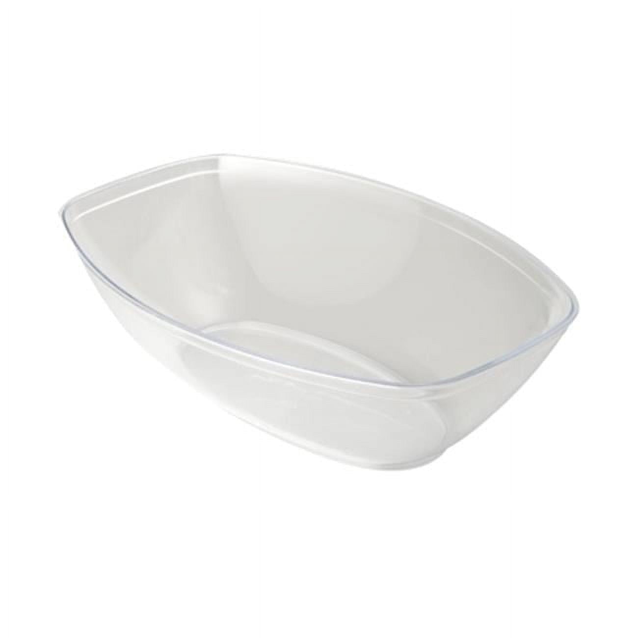 Fineline Settings 3501-SM Smoke 1/2 Gallon Luau Bowl - Walmart.com