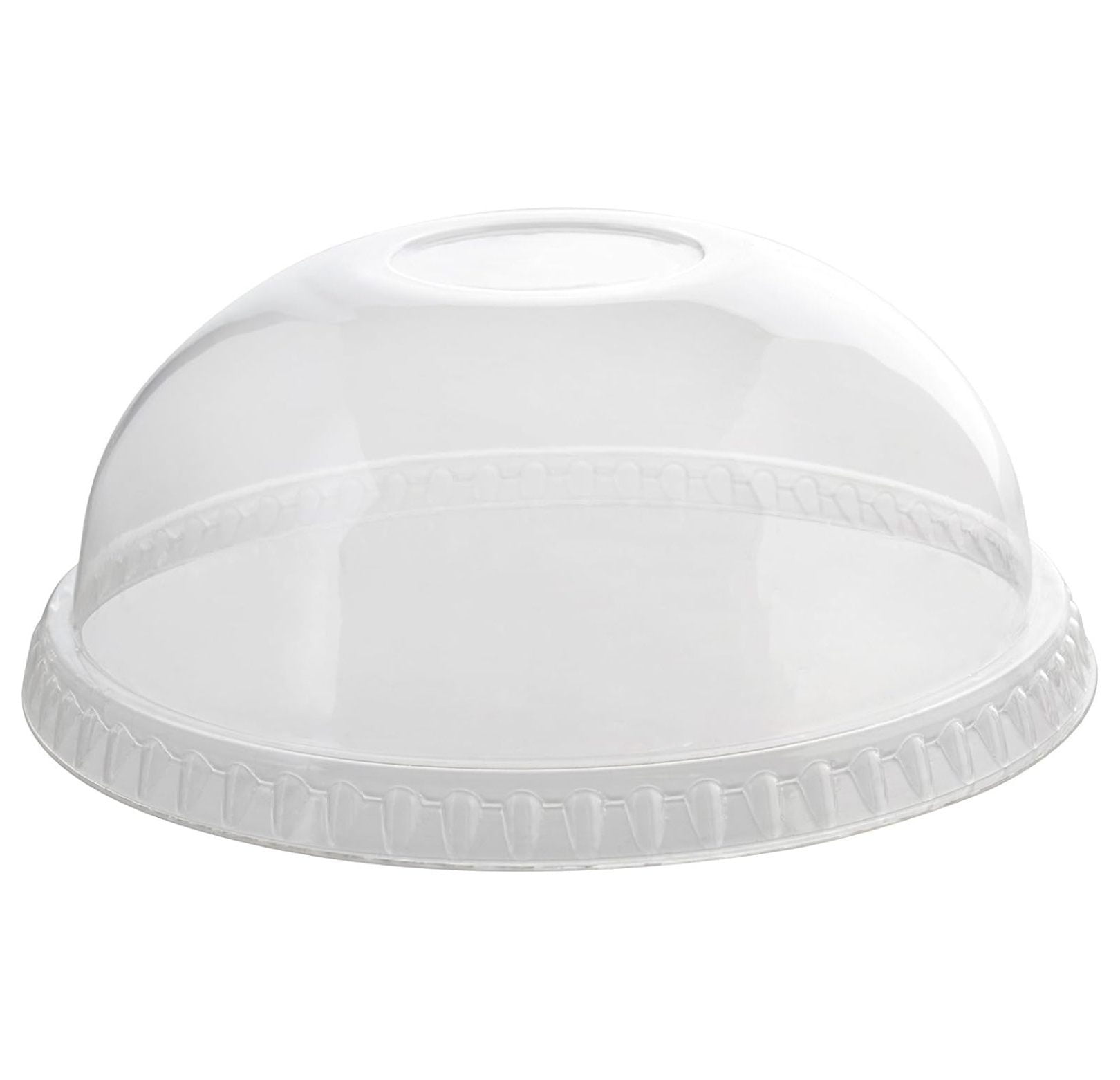 Fineline Super Sips 98mm PET Dome Lid No-Hole, Clear - Walmart.com