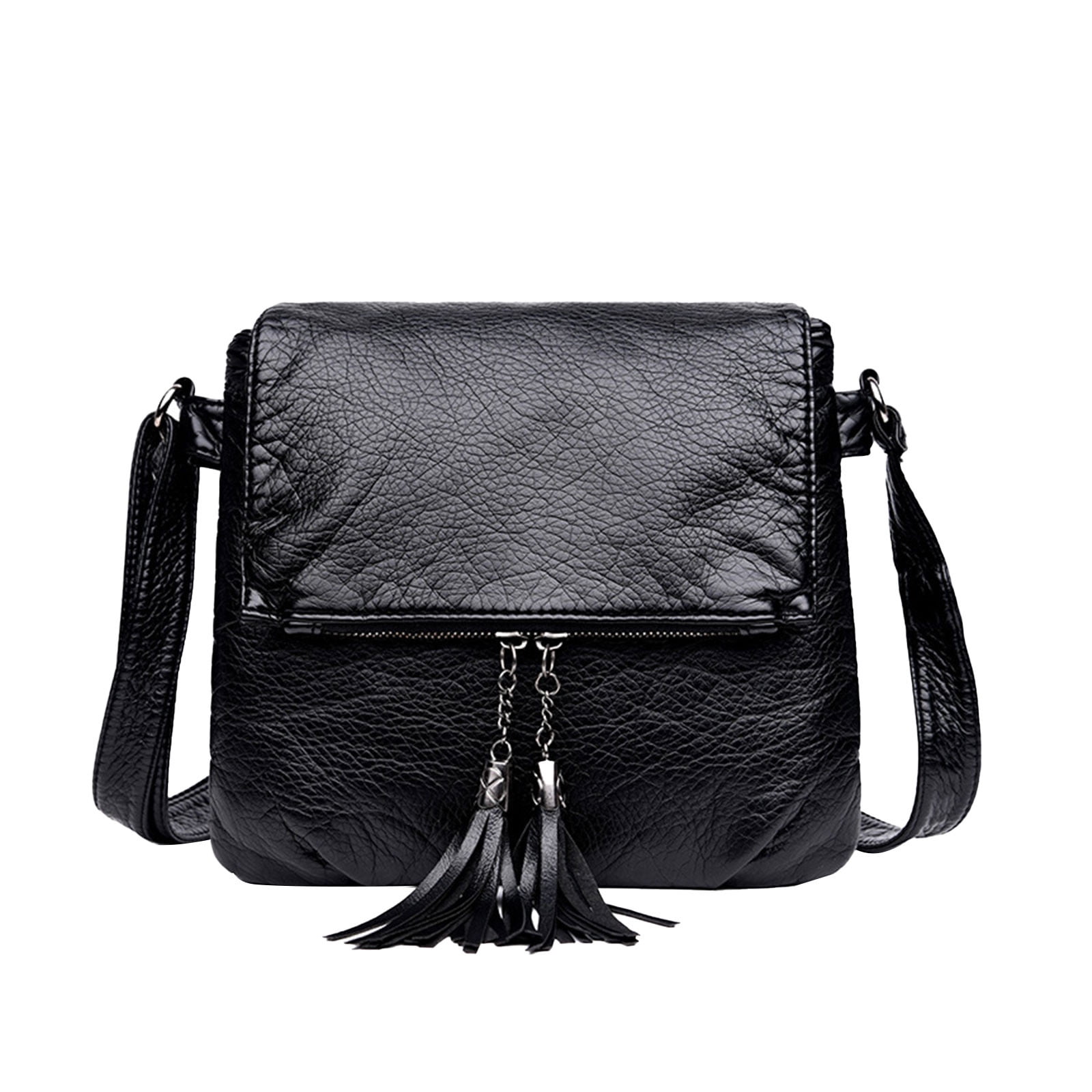 Finelylove Zipper Crossbody Bag With Wide Shoulder Strap Phone Wallet ...