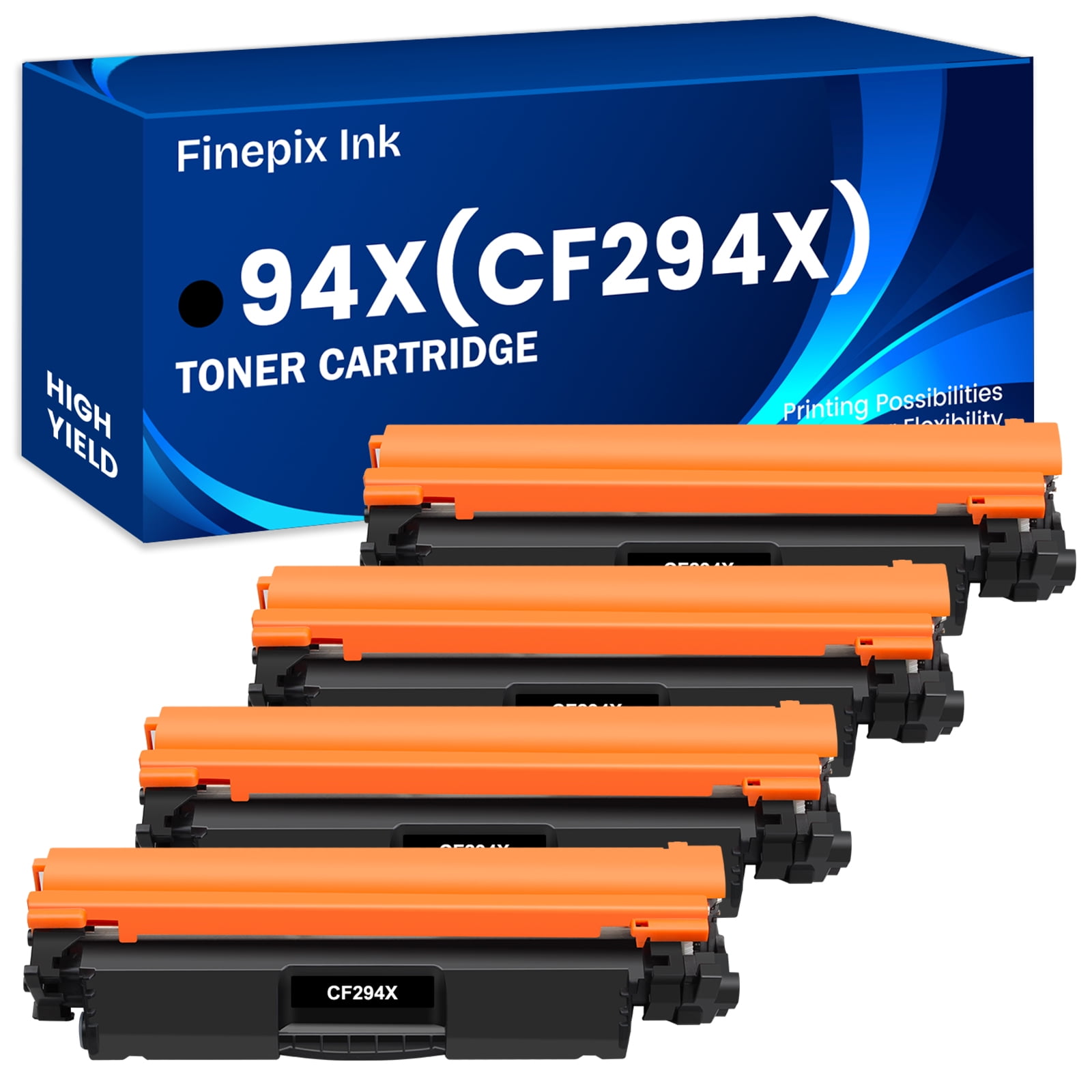 Finepix Ink 94X Toner Cartridge High Yield Compatible for HP 94X 94A ...