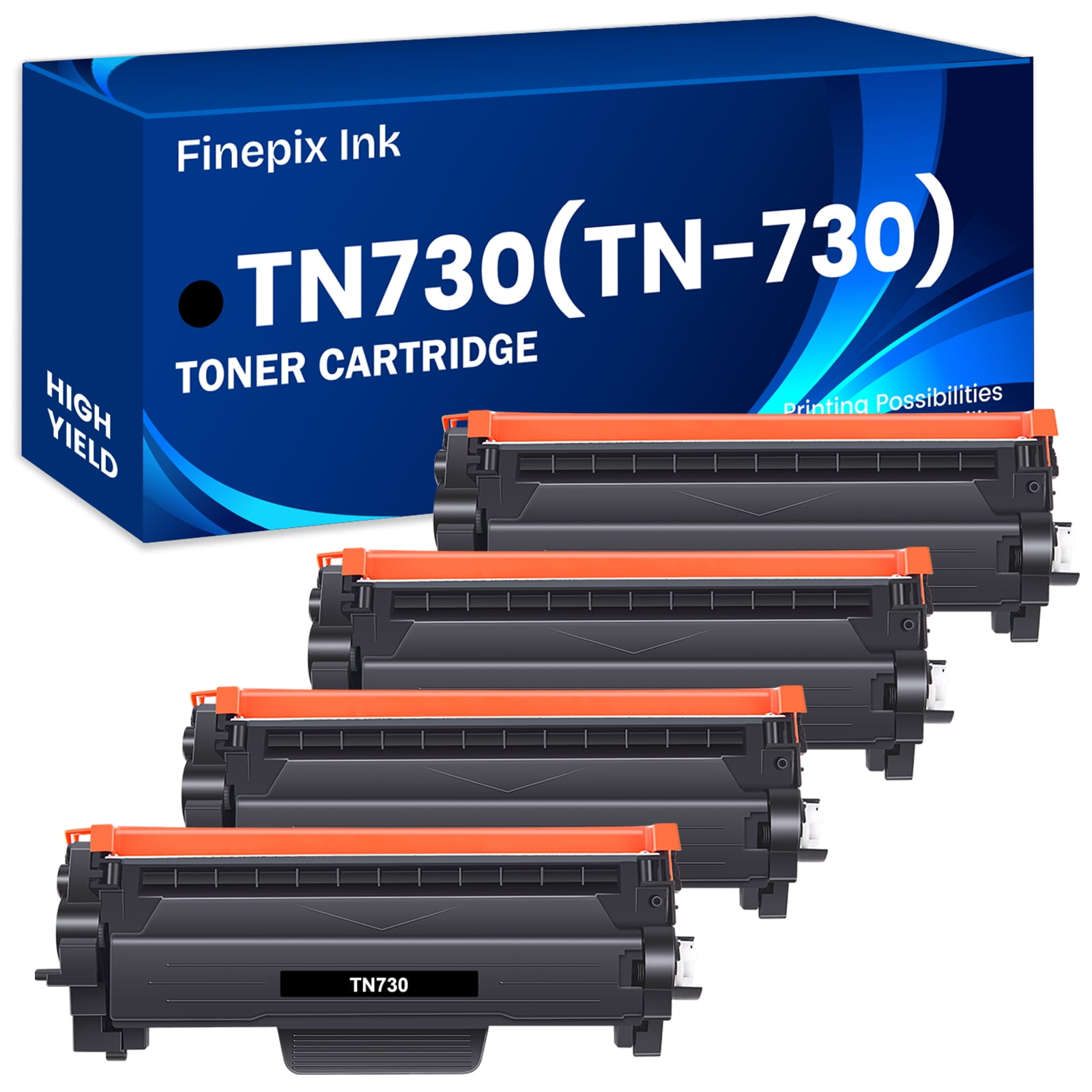 Finepix Ink TN730 Toner Cartridge Compatible for Brother TN-730 TN-760 ...