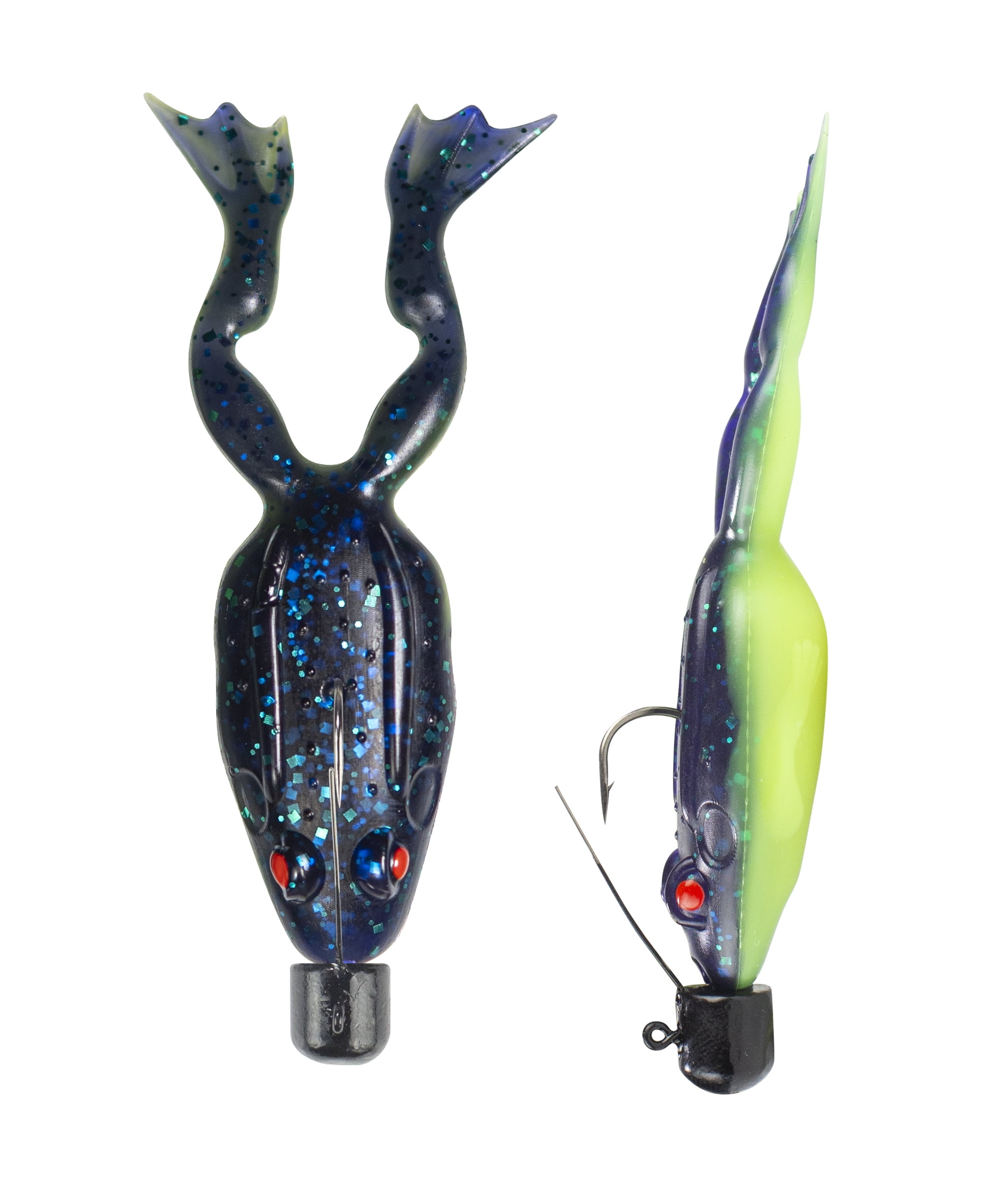 Finesse Frog - Pre-Rigged - Newt - 3" & 1/4 oz - Walmart.com