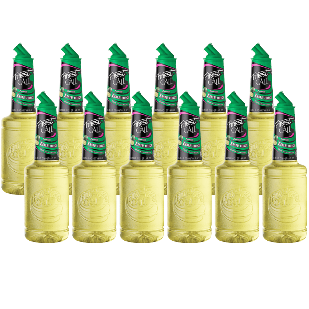 Finest Call 1 Liter Premium Lime Juice - 100% Juice for Perfect ...