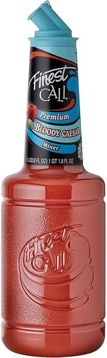 Finest Call Premium Bloody Caesar Drink Mix, 1 Liter Bottle (33.8 Fl Oz ...
