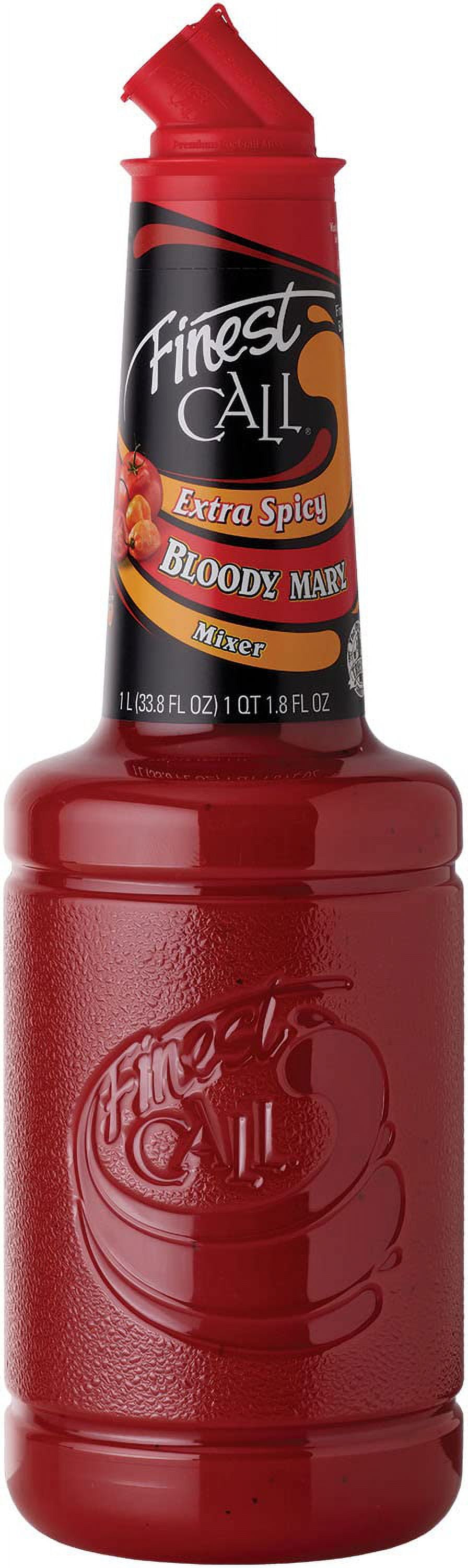 Finest Call Premium Extra Spicy Bloody Mary Drink Mix, 1 Liter Bottle ...