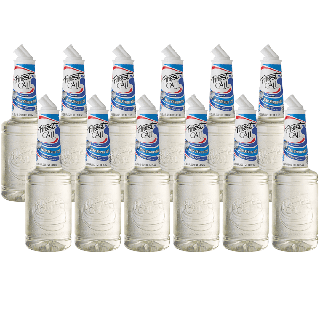 Finest Call Premium Lite Bar Simple Syrup - 1 Liter | Sweetened with ...