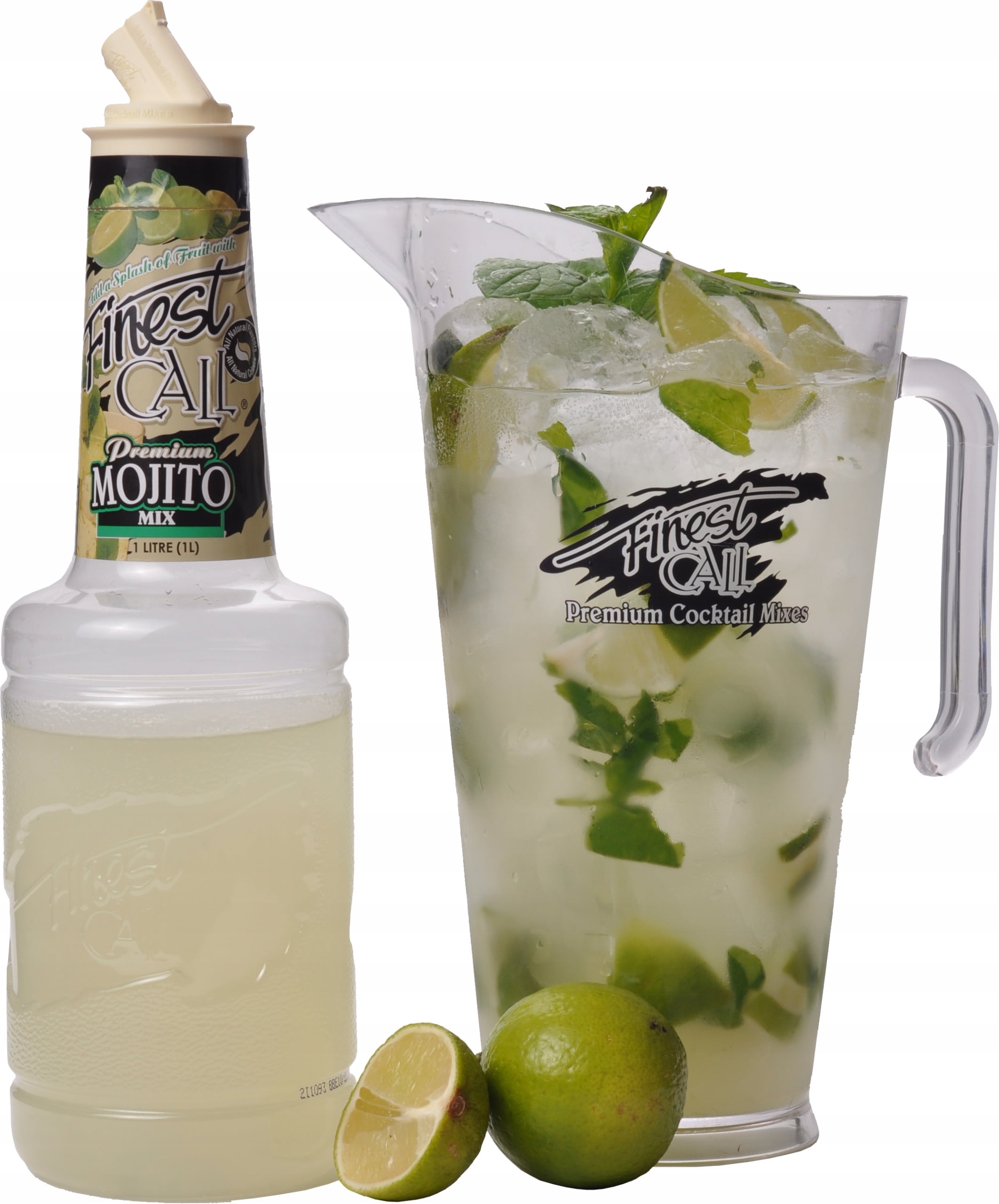 Finest Call Premium Sweet Cocktail Mixer, Mojito Mix with Lime, 1 Liter ...