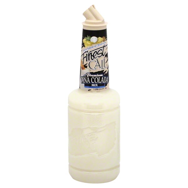 Finest Call, Premium Pina Colada Mix Flavor, Contains 28% Juice ...