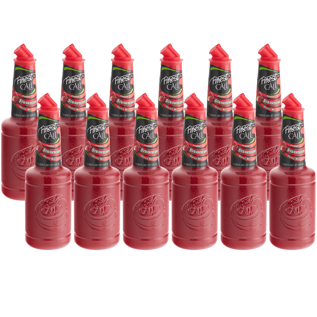 CP Finest Call Premium Strawberry Puree Mix - 1L - Elevate Your ...