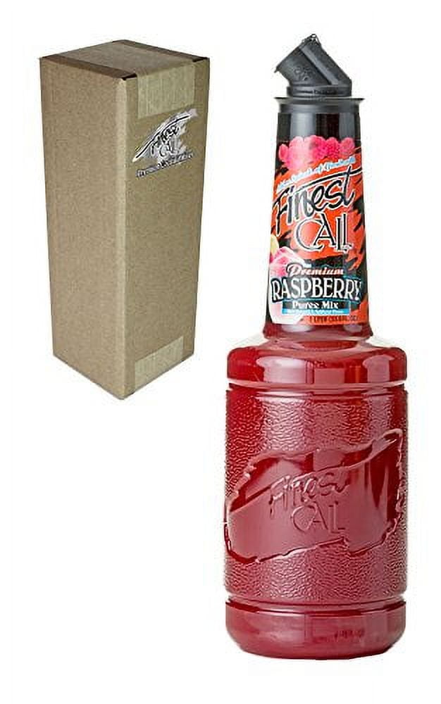 Finest Call Raspberry Puree Drink Mix, Real Fruit Puree for Cocktails ...