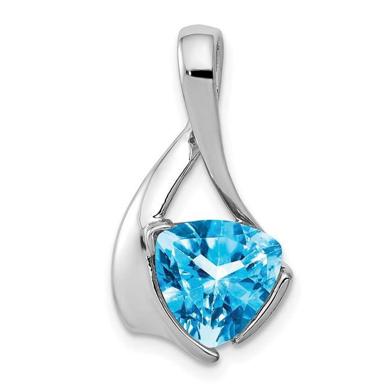 Finest Gold 14K White Gold & Gemstone Pendant Mounting - Walmart.com