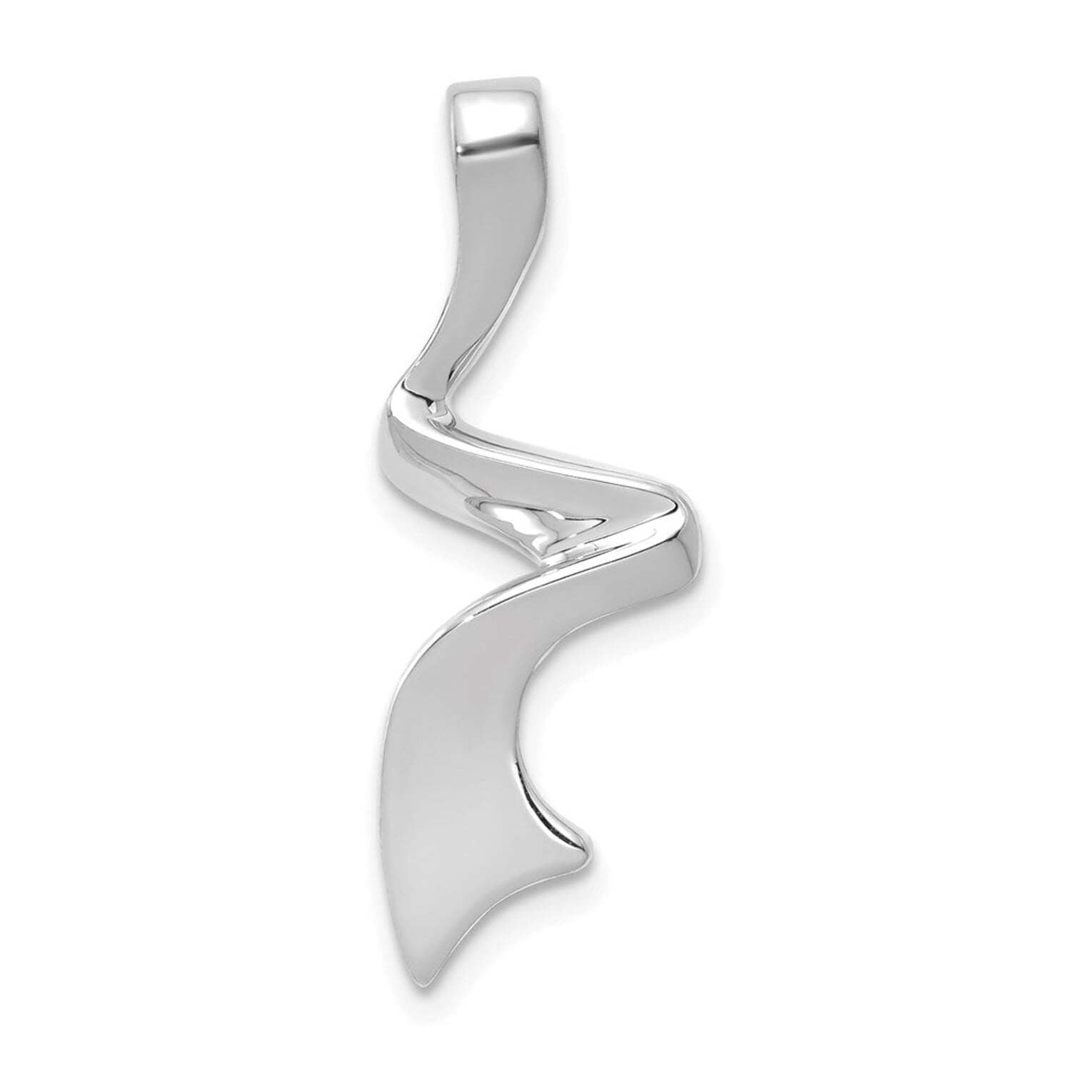 Finest Gold 14K White Gold Slide Pendant - Walmart.com