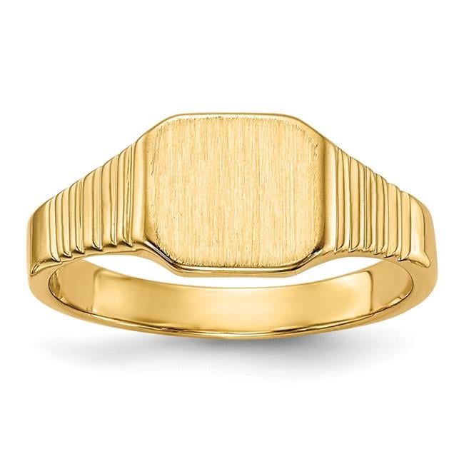 14k Signet Ring RS637 - Walmart.com