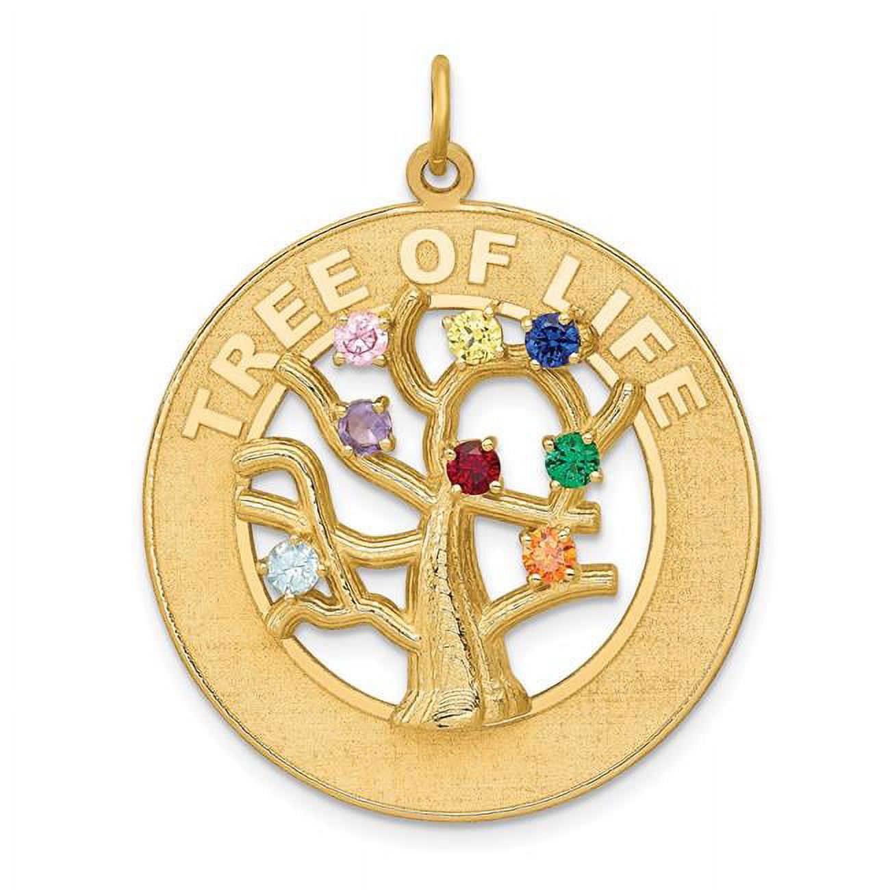 Finest Gold 14K Yellow Gold Tree Of Life Pendant - Walmart.com