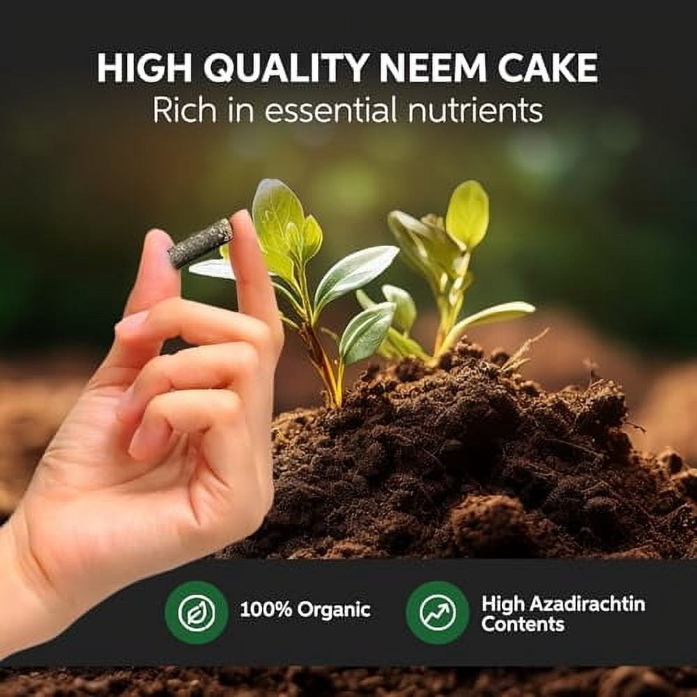 Finest Neem Cake, All Natural Fertilizer for Gardening and Soil ...