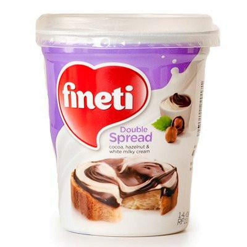 Fineti Cacao, Hazelnut and White Cream Spread 400g (14oz) - Walmart.com