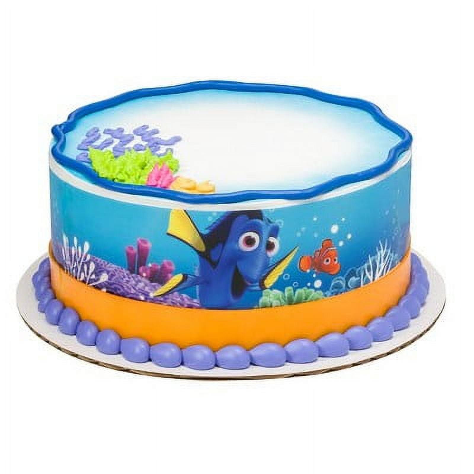 Fing Dory Edible Frosting Photo Border - Walmart.com