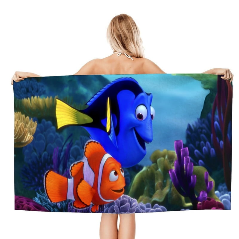 Fingding Nemo Gifts Beach Towel for Women Girl Or Boys Birthday ...
