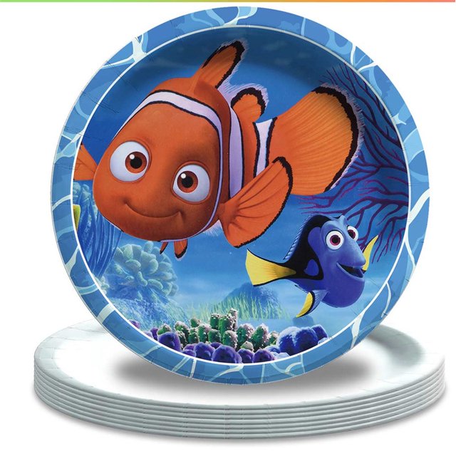 Fingding Nemo Plates Party Supplies Birthday Decorations Tableware ...