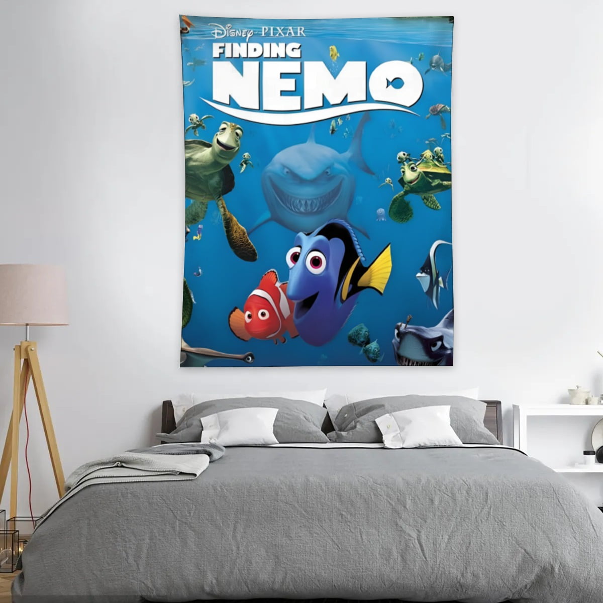 Fingding Nemo Tapestry Gift Wall Hanging Backdrop for Room Bedroom ...