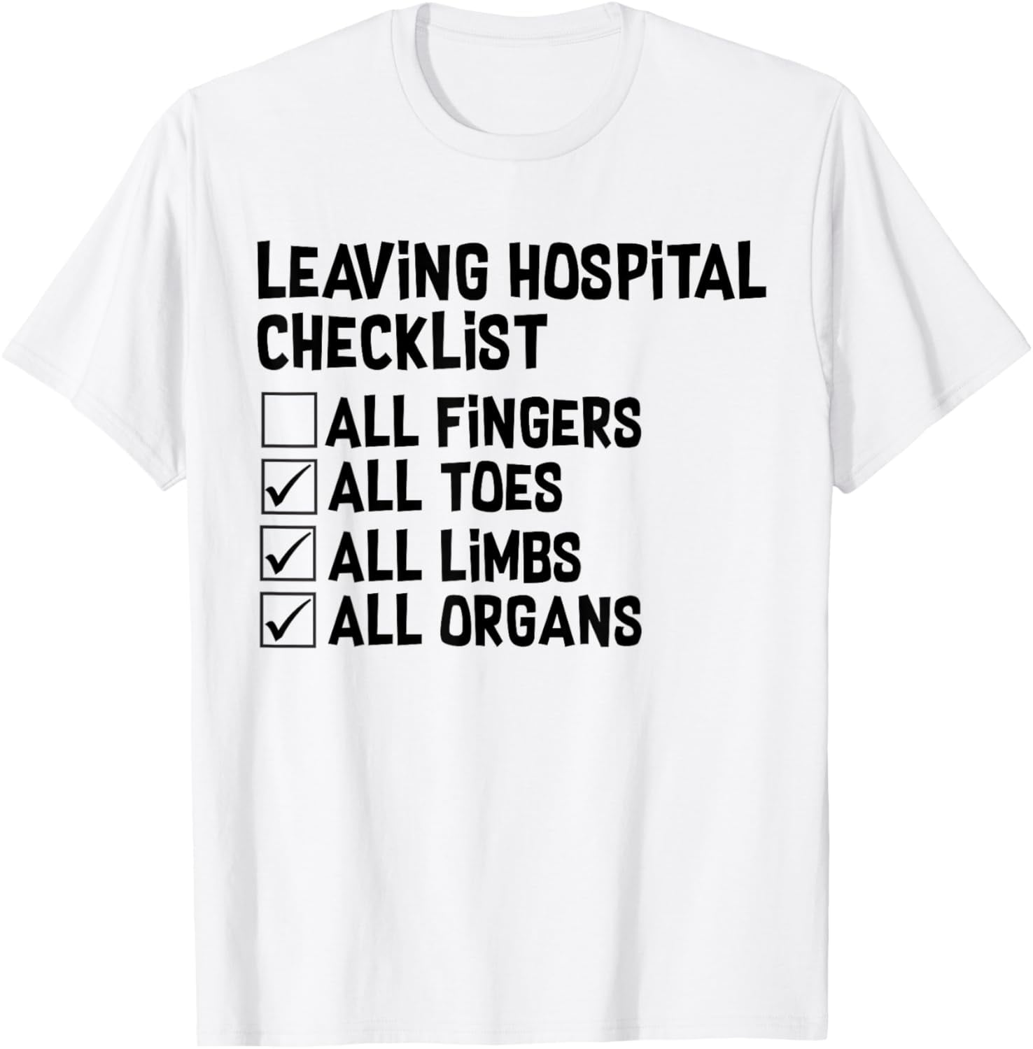 Finger Amputee Funny Humor Finger Amputated T-Shirt - Walmart.com