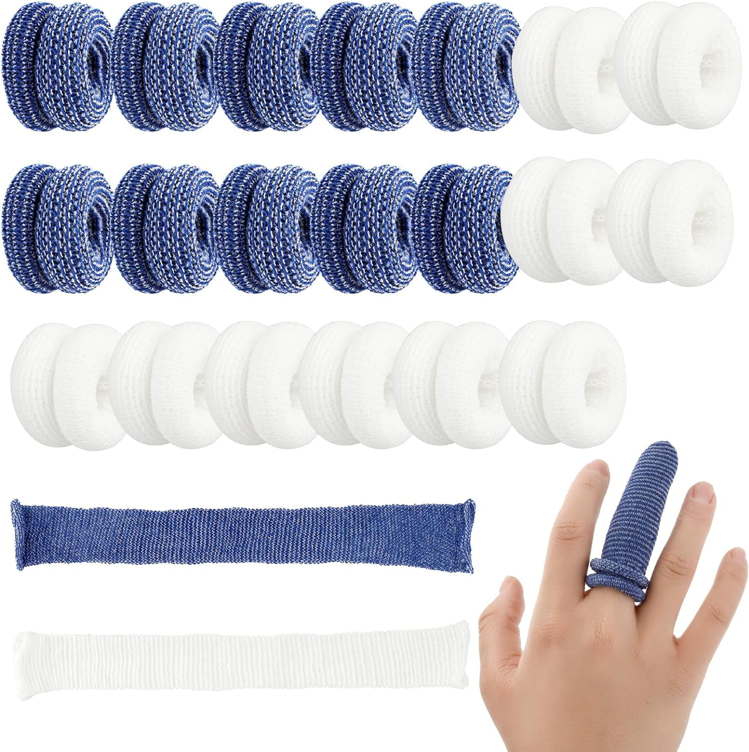 Finger Bandage, Finger Roll Tubular Bandage Finger Cots Dressings ...