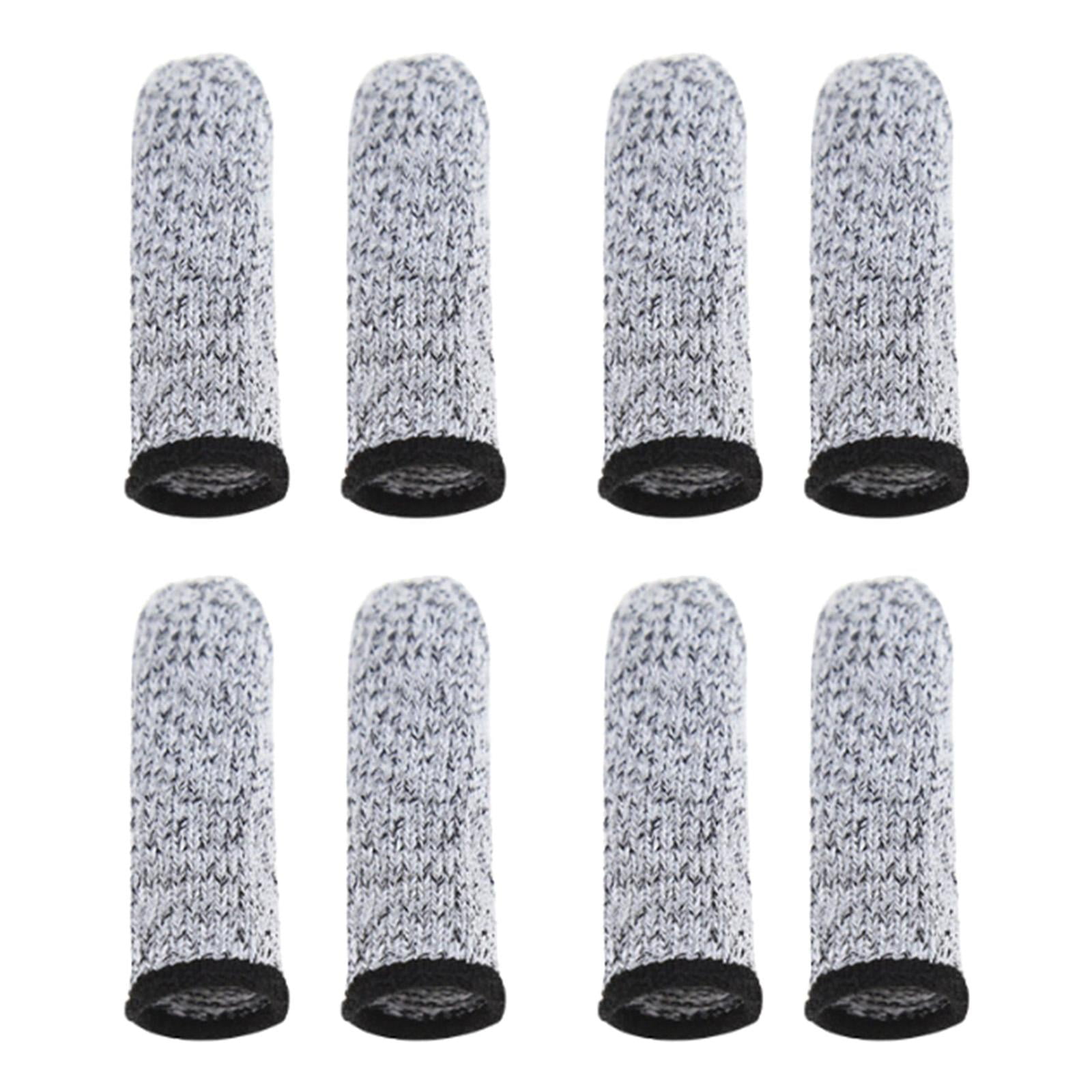 Finger Cots Fingers Glove Sleeves Cut Resistant Protection Thumb ...