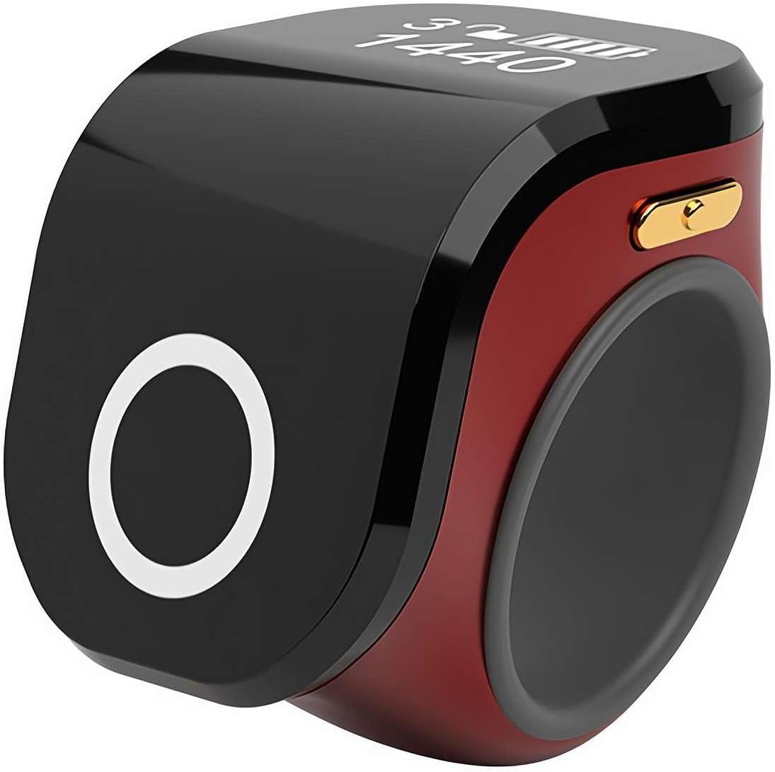 Finger Counter Clicker Rings, Digital Finger Zikr Smart Rings ...