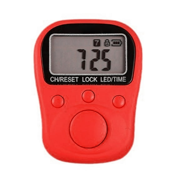 Finger Counter LCD Electronic Digital Tally Counter 7 Channel with ...