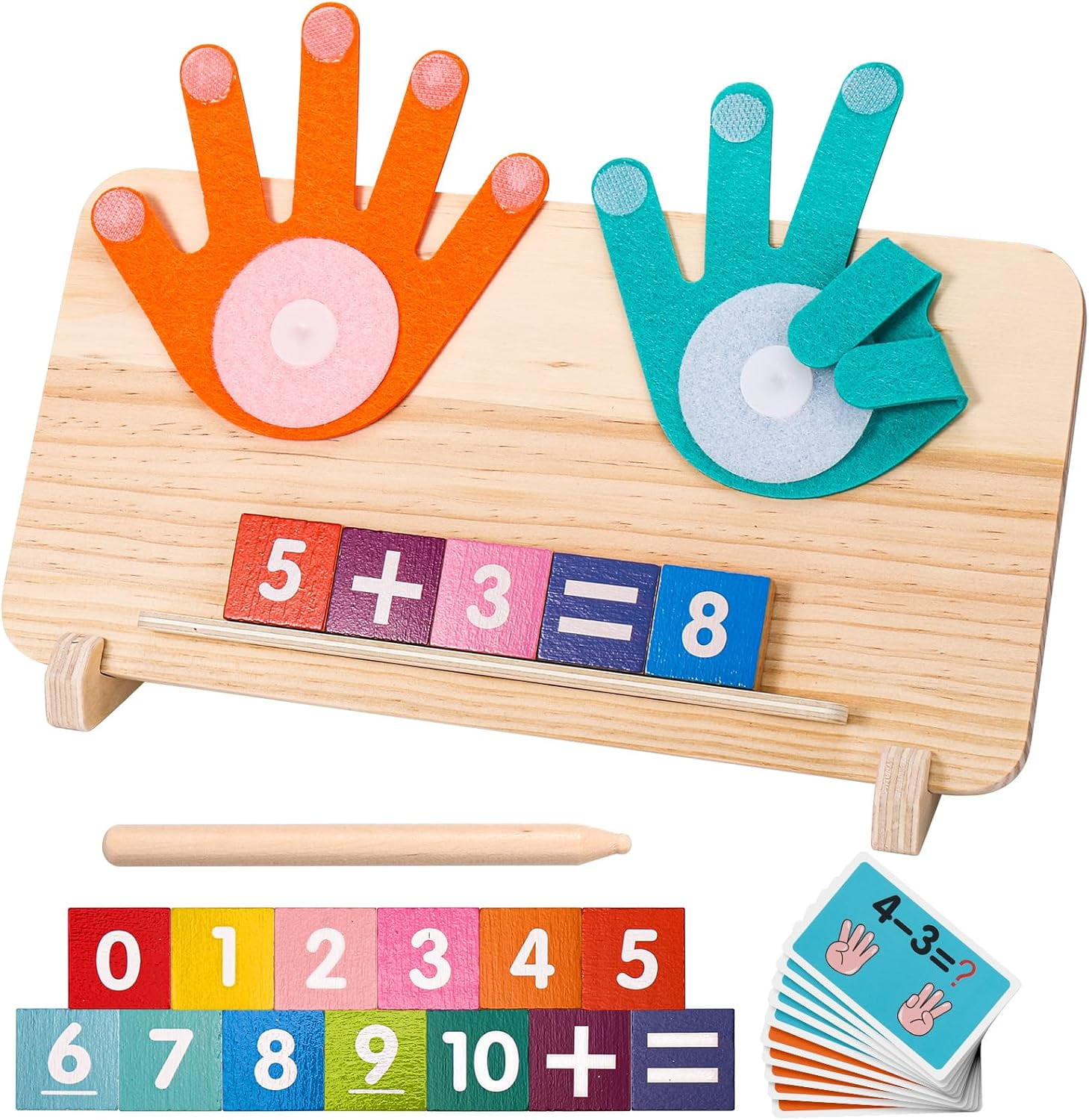 Finger Counting Math Toy,Adding and Subtracting Educational Tool ...
