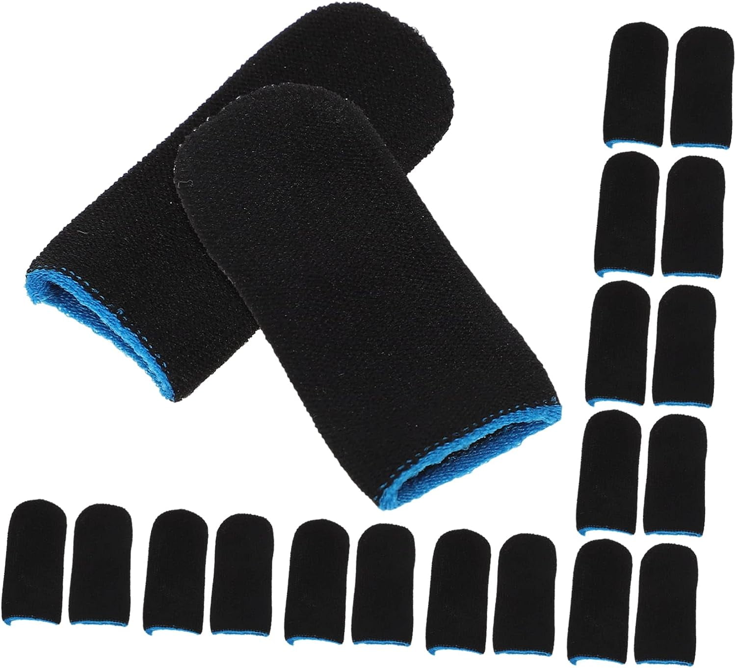 Finger Covers 10 Pairs Game Finger Stall Thumb Sleeve Thumb Protector ...